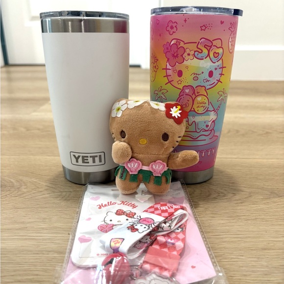 Hello Kitty | Other | Hello Kitty Hawaii Bundle Tumbler And Yeti Set ...